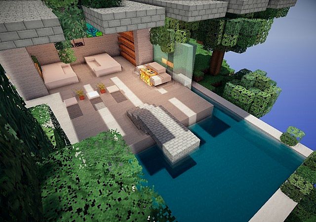 Contemporary Eco Home Minecraft Map