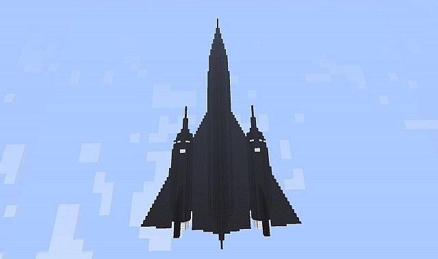 Lockheed SR-71 Blackbird Minecraft Map