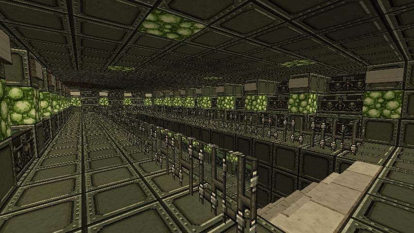 Underground base Minecraft Map