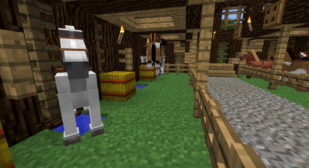 Horse Stable Minecraft Map