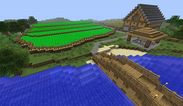 small farm Minecraft Map