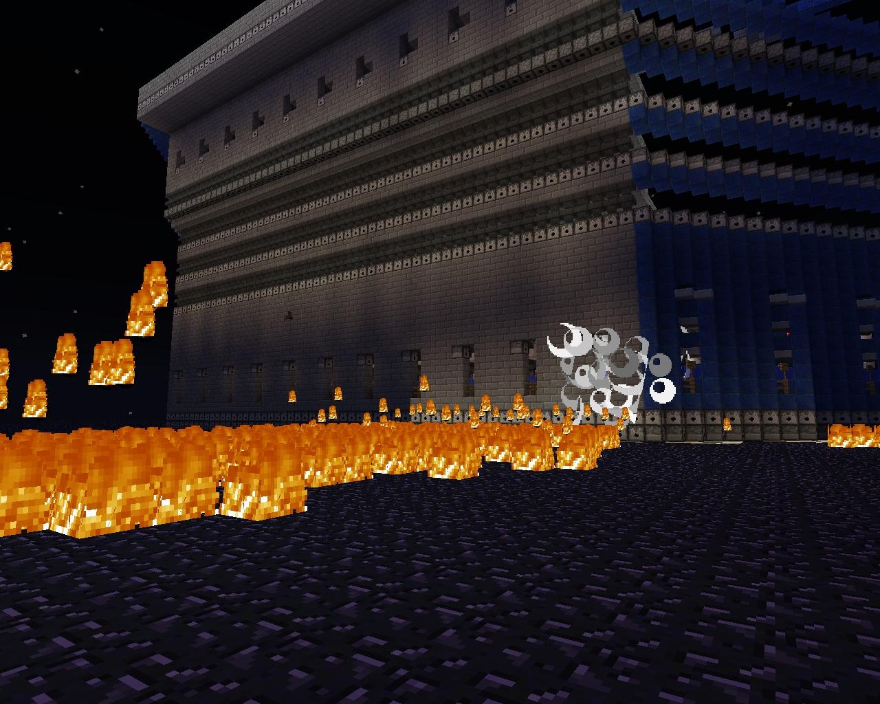 self defending base (buildible in survival) Minecraft Map