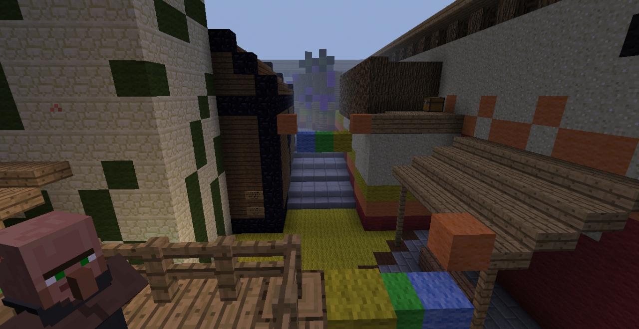 Legend of Zelda Majoras Mask Clock Town Minecraft Map