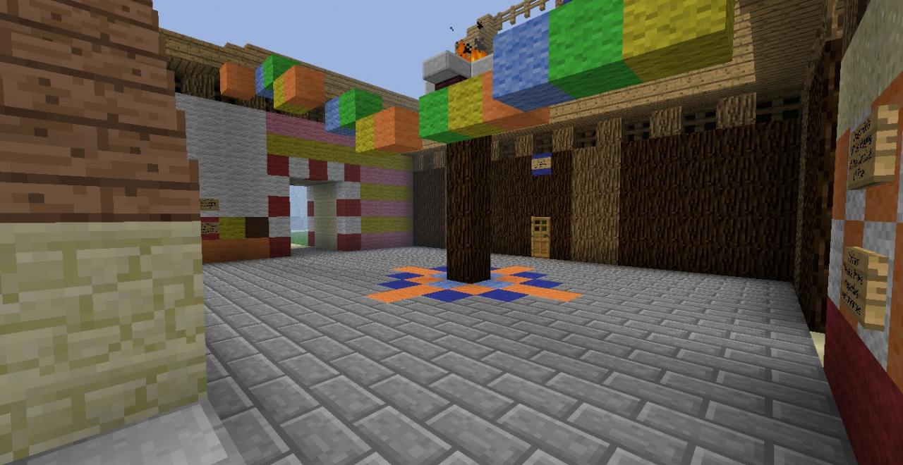 Legend of Zelda Majoras Mask Clock Town Minecraft Map