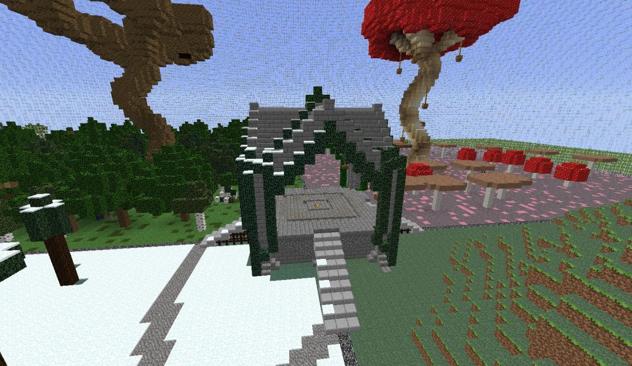 Minecraft Biomes Minecraft Map