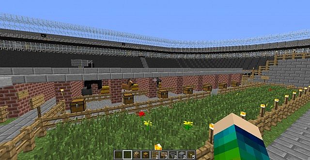 Horse Race Track Minecraft Map
