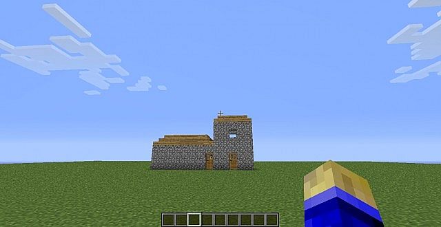 French Stone Cottage Minecraft Map