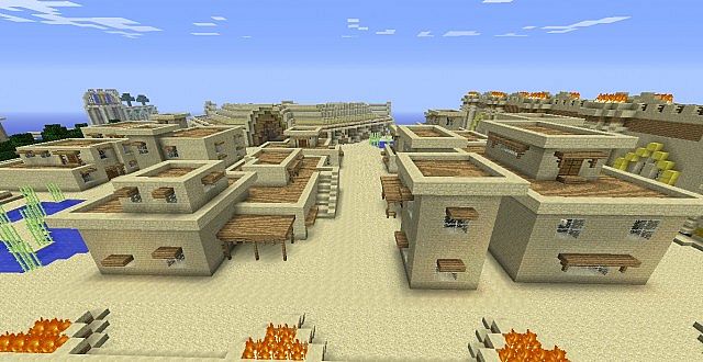 Aragoth Sandstone City Minecraft Map