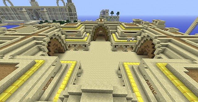 Aragoth Sandstone City Minecraft Map