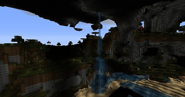 Cave Dimension(Survival Map) Minecraft Map