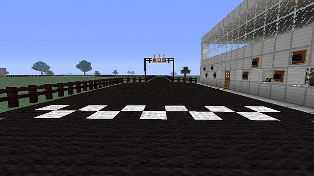 Circuit of Monaco Minecraft Map