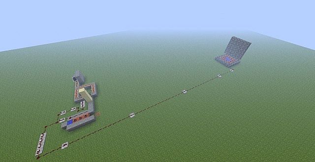 Reloadable Sand Cannon Minecraft Map