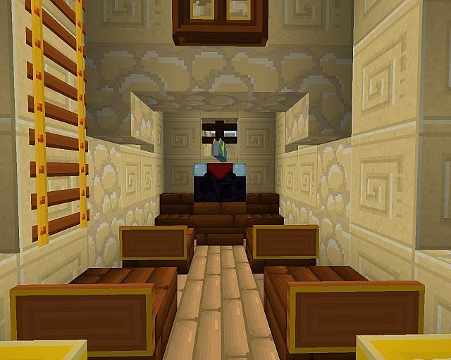 Pimped Sand Village. Minecraft Map