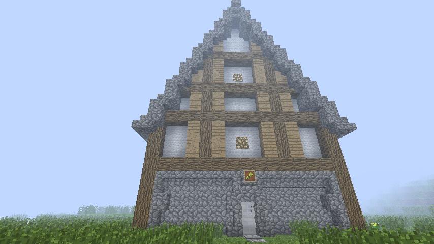 Tall medieval house Minecraft Map