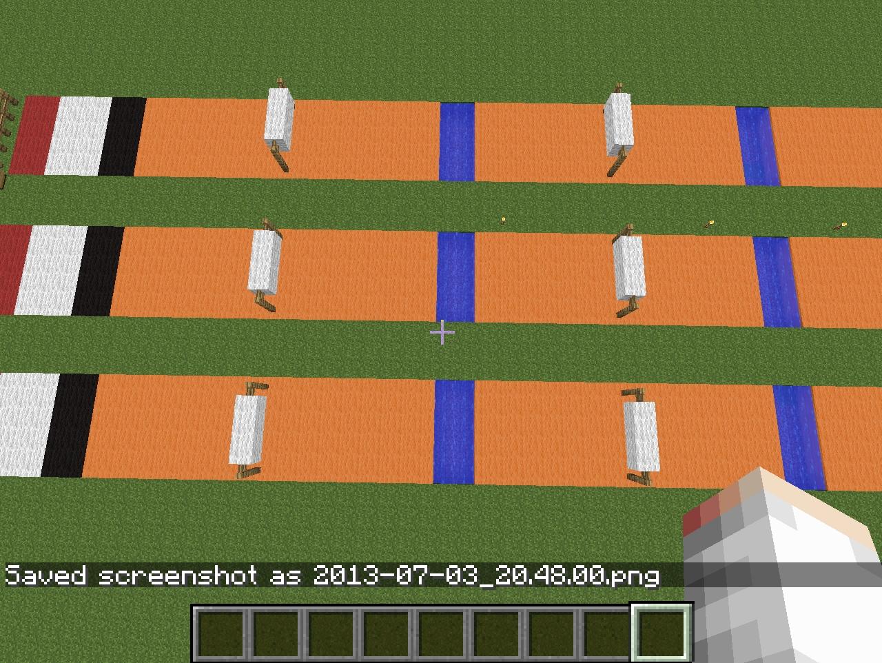 Horse race (ONLY FOR MINECRAFT 1.6 AND ABOVE) Minecraft Map