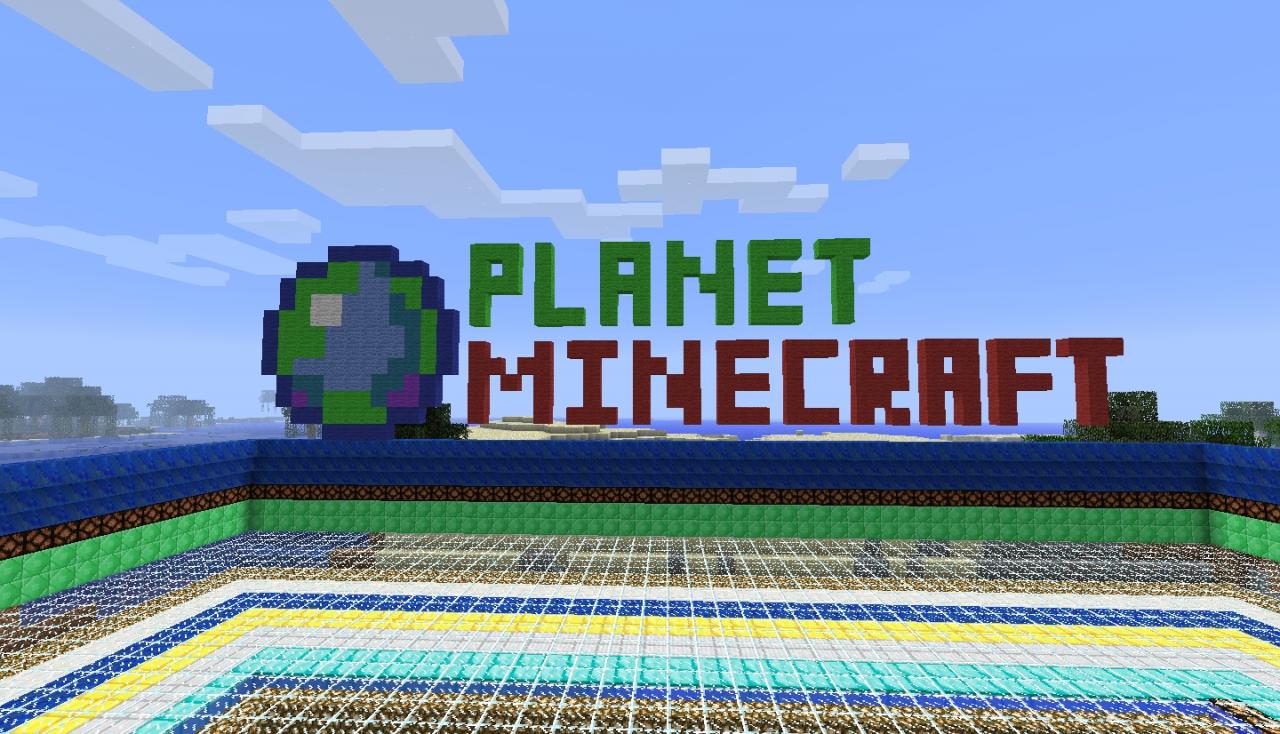 PMC Server Spawn Room (with logo)! Minecraft Map