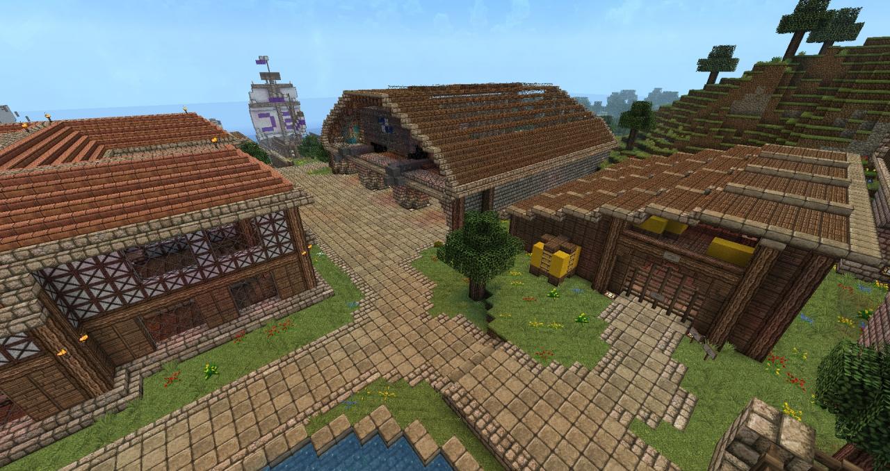 Semi-RP-médieval server Minecraft Server