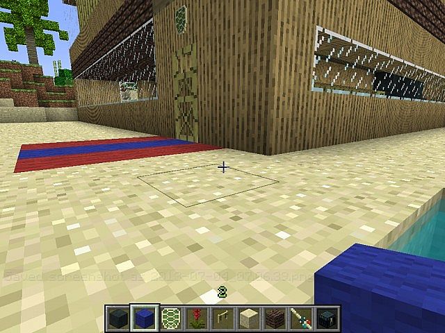 Tropicraft starter house Minecraft Map