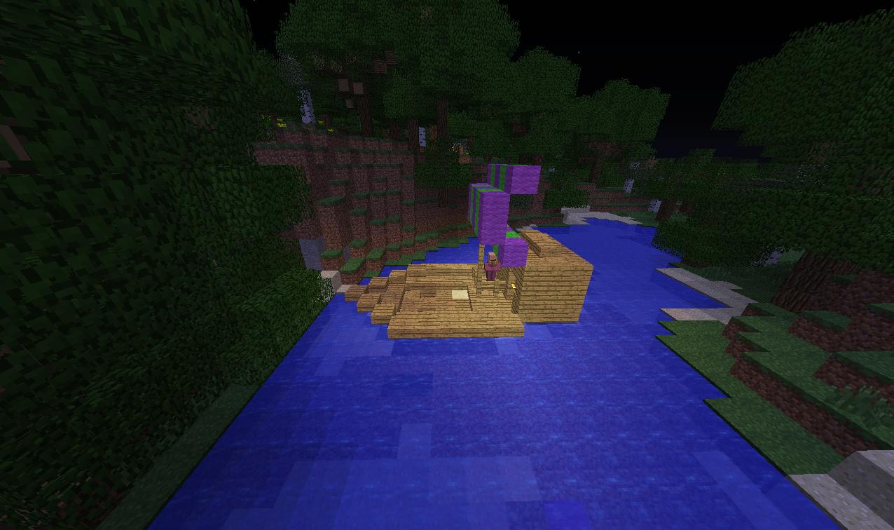 The Split Minecraft Map