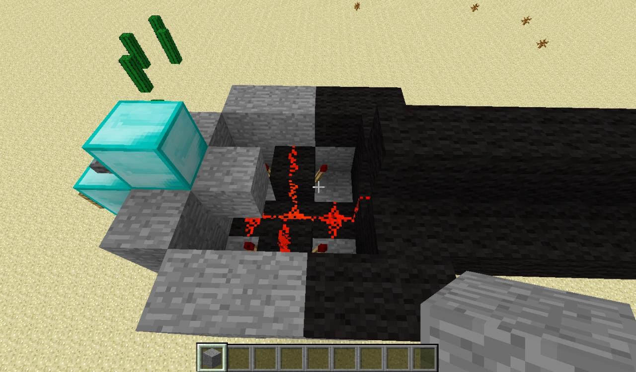 automatic shooting gun Minecraft Map