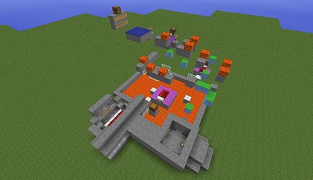 the parkour world Minecraft Map