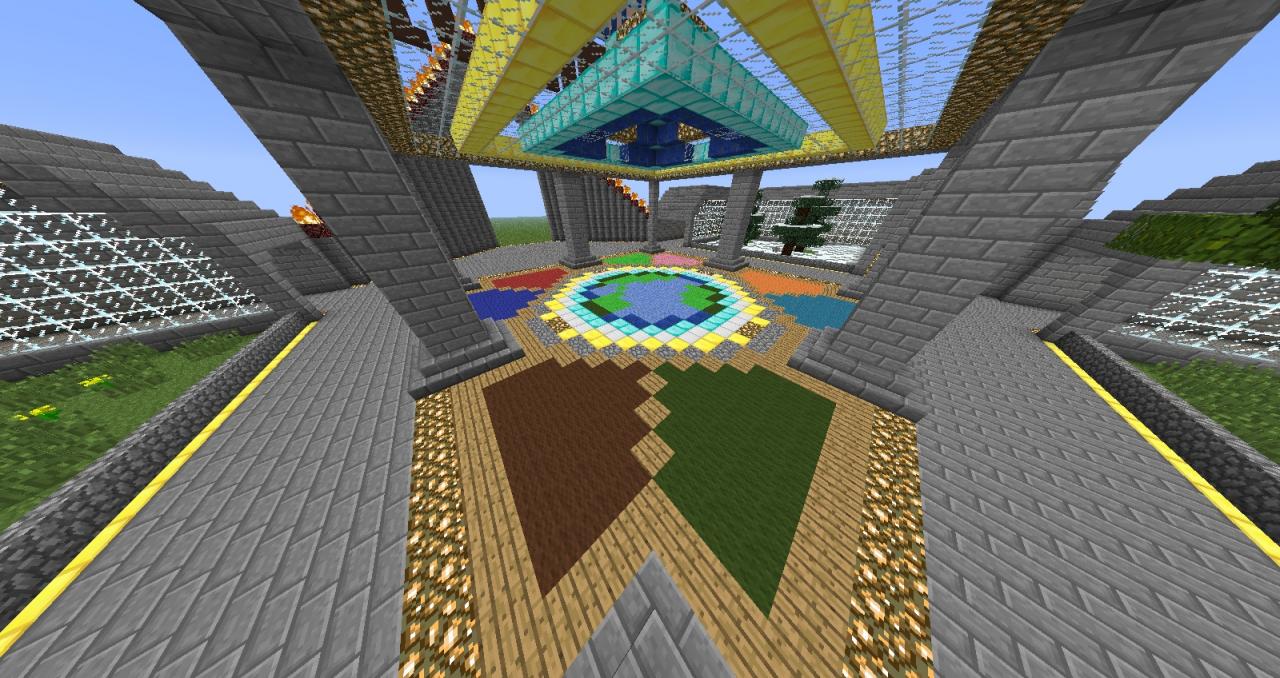 Planetary Nature - PMC Server Spawn Contest Minecraft Map