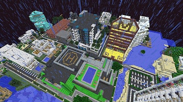 Minecraft City Minecraft Map