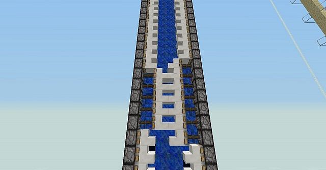 Zipper Elevator Minecraft Map