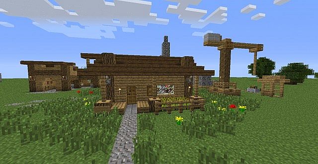 Little and very compact hut Minecraft Map