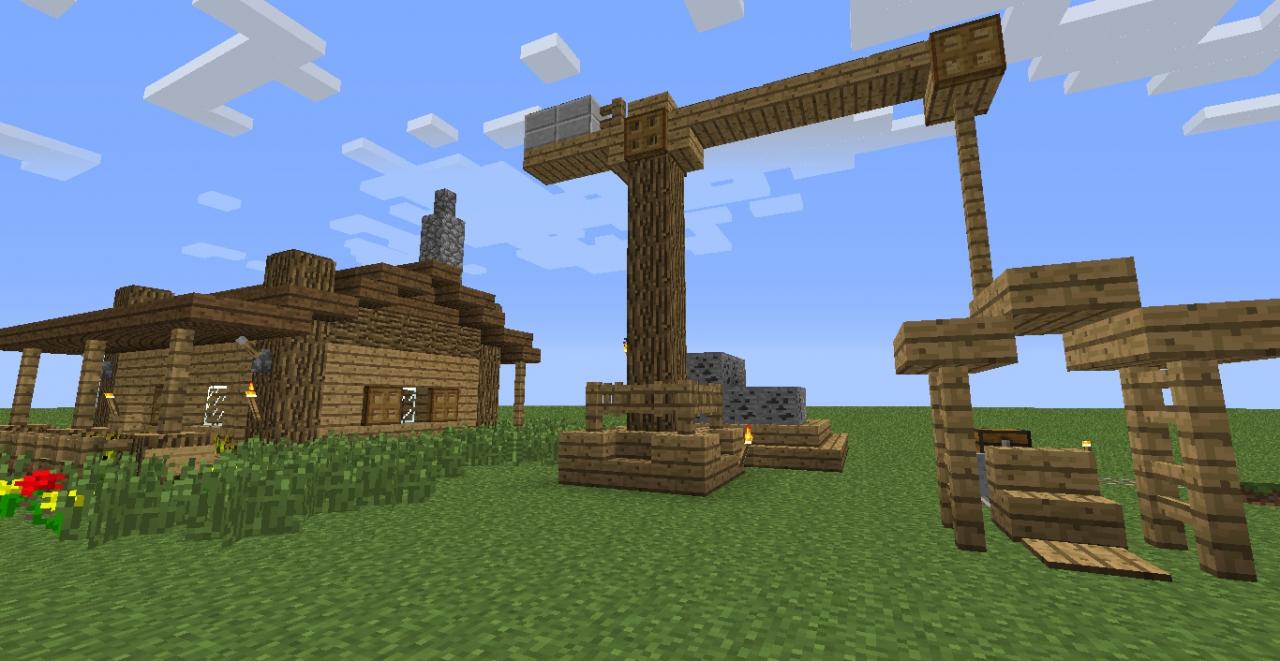 Little and very compact hut Minecraft Map