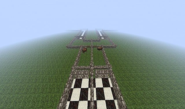 Pig/Horse Race Track Minecraft Map