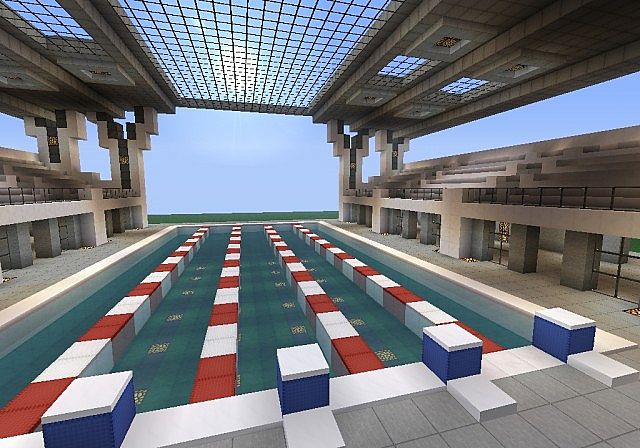 Swimming Pool Minecraft Map