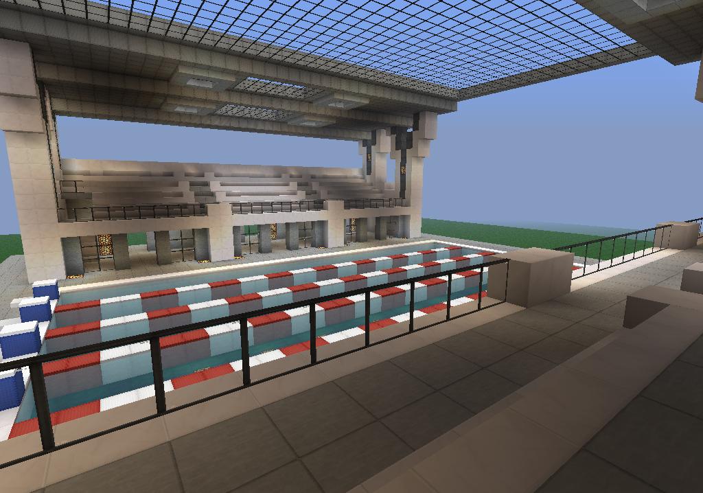 Swimming Pool Minecraft Map