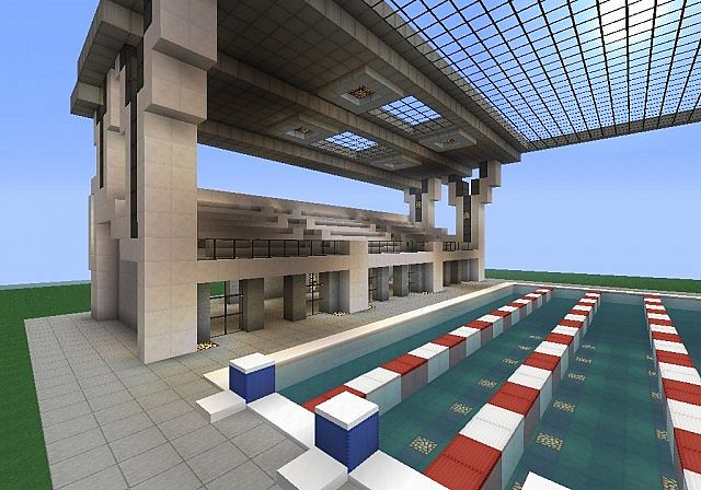 Swimming Pool Minecraft Map