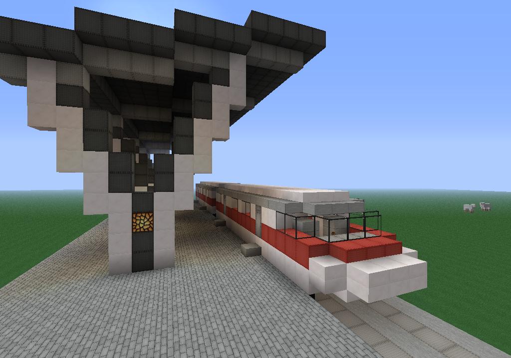 Train Station Minecraft Map