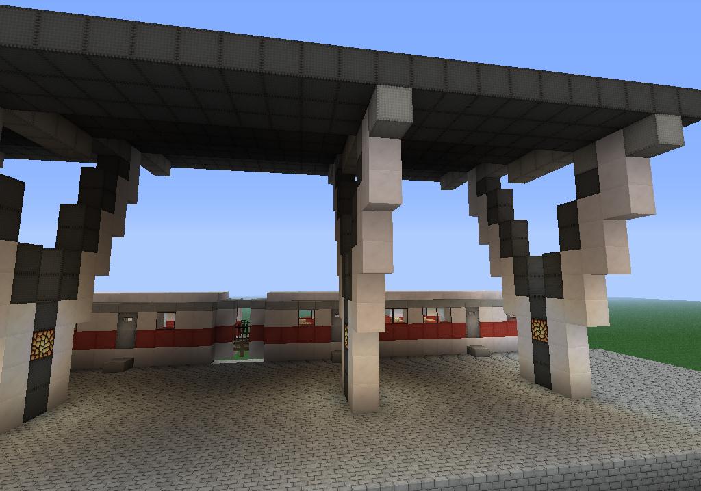 Train Station Minecraft Map