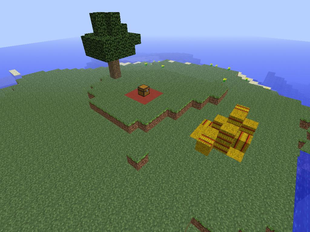 1.6.1 Survival island w/ dungeons Minecraft Map