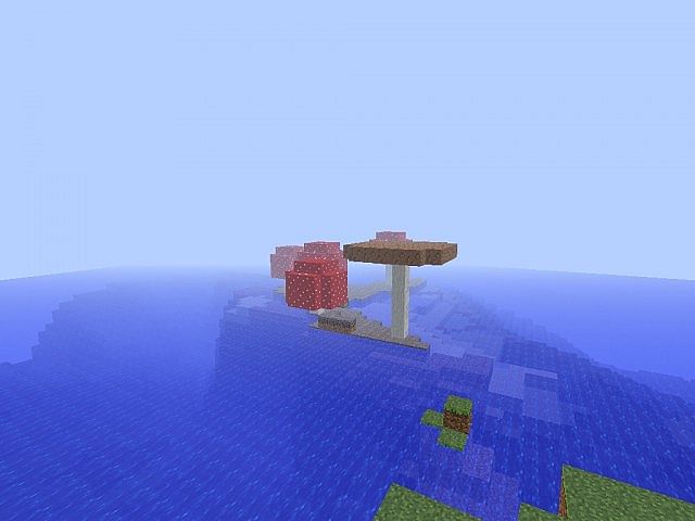 1.6.1 Survival island w/ dungeons Minecraft Map