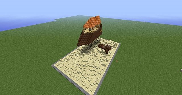 Jabbas sail barge Minecraft Map