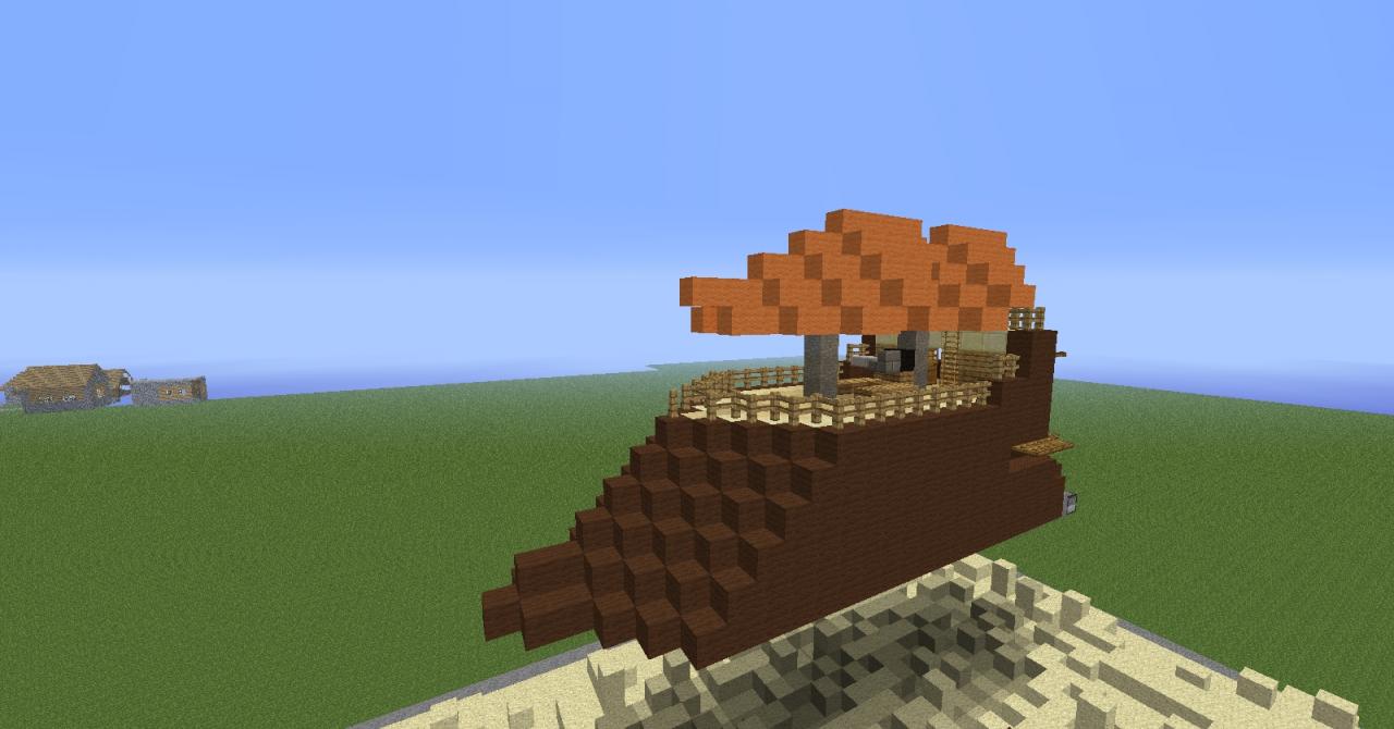 Jabbas sail barge Minecraft Map