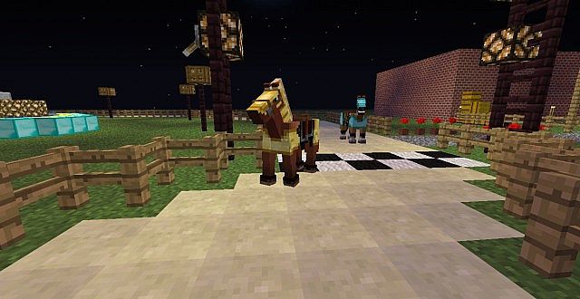 Horse Race Track! [Now Downloadable] Minecraft Map
