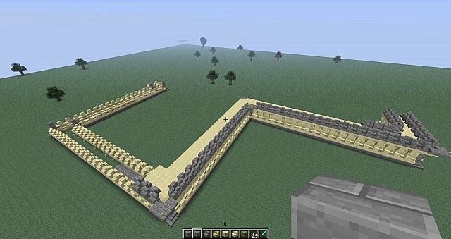 Server spawn or Faction base Minecraft Map