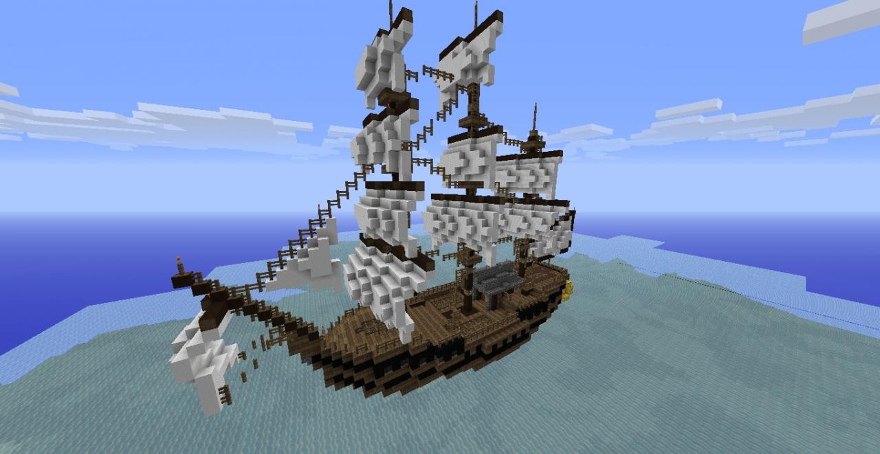 18th Century Ship (First Go) Minecraft Map