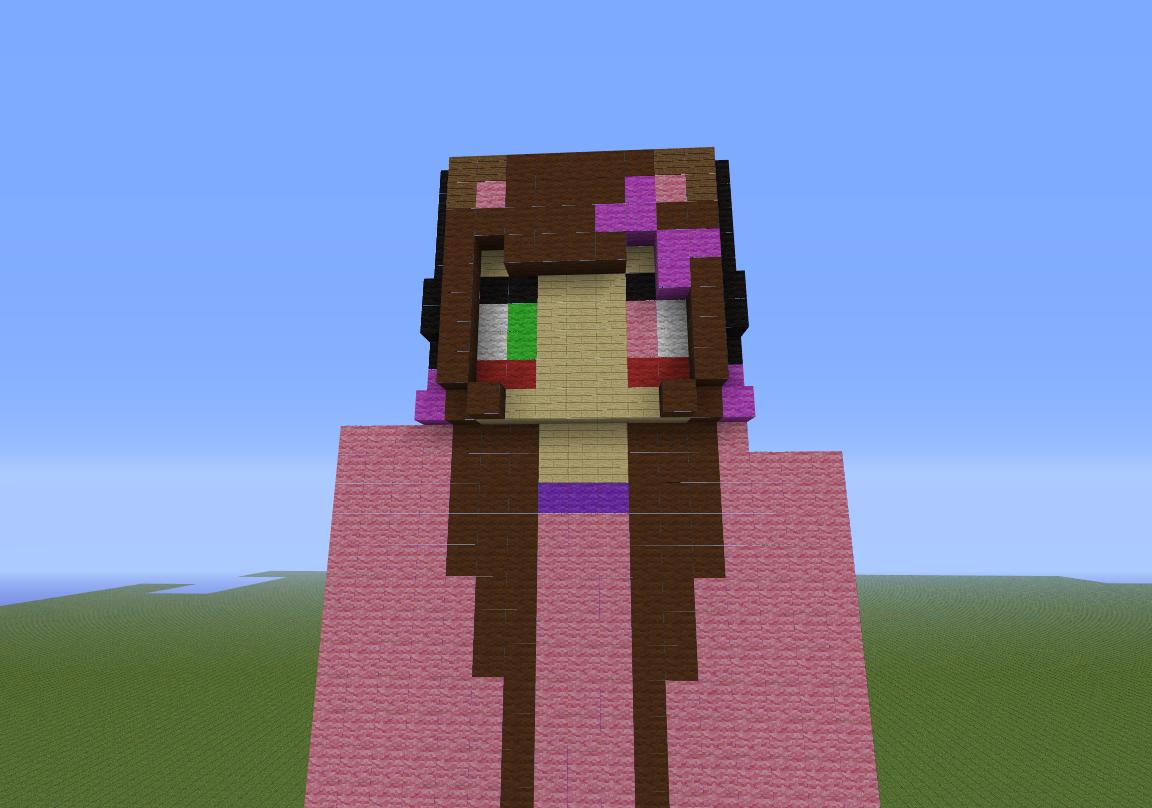 xFionnaTheHuman's Statues and Pixel Art Minecraft Map