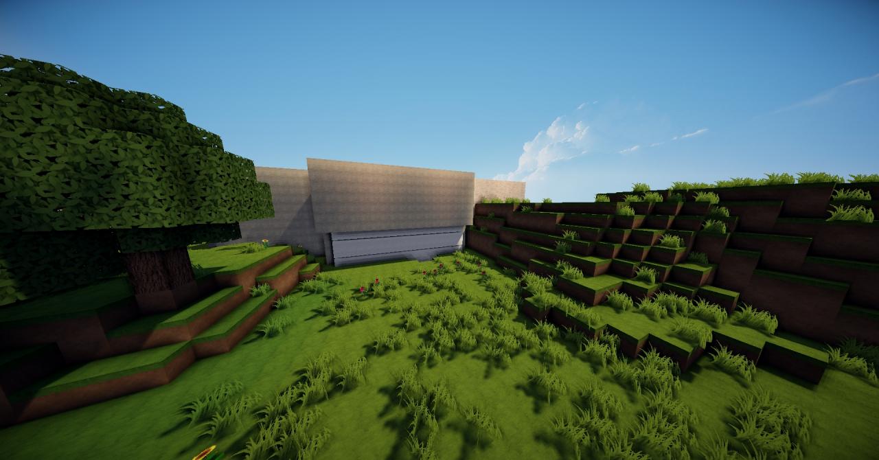 Nature - Modern House Minecraft Map