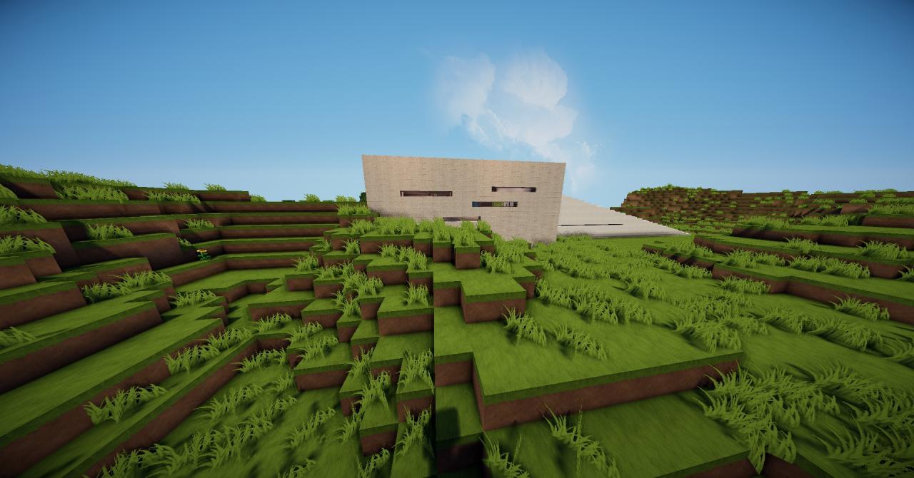 Nature - Modern House Minecraft Map