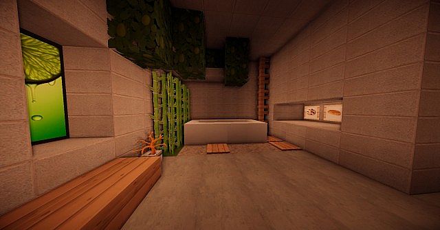 Nature - Modern House Minecraft Map