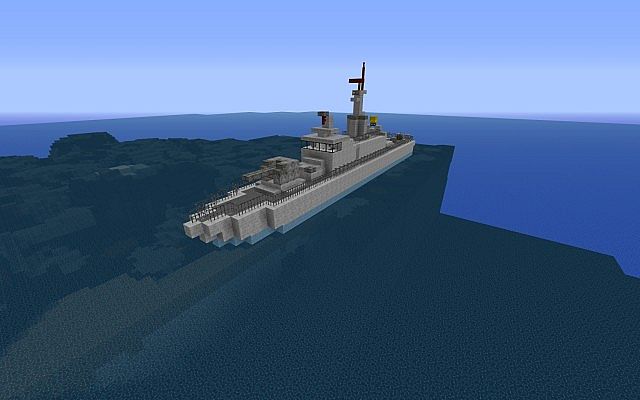 Göteborg Class Corvette Minecraft Map