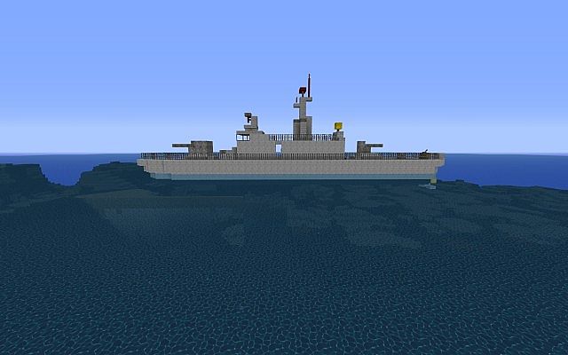 Göteborg Class Corvette Minecraft Map