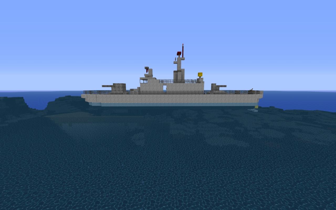 Göteborg Class Corvette Minecraft Map